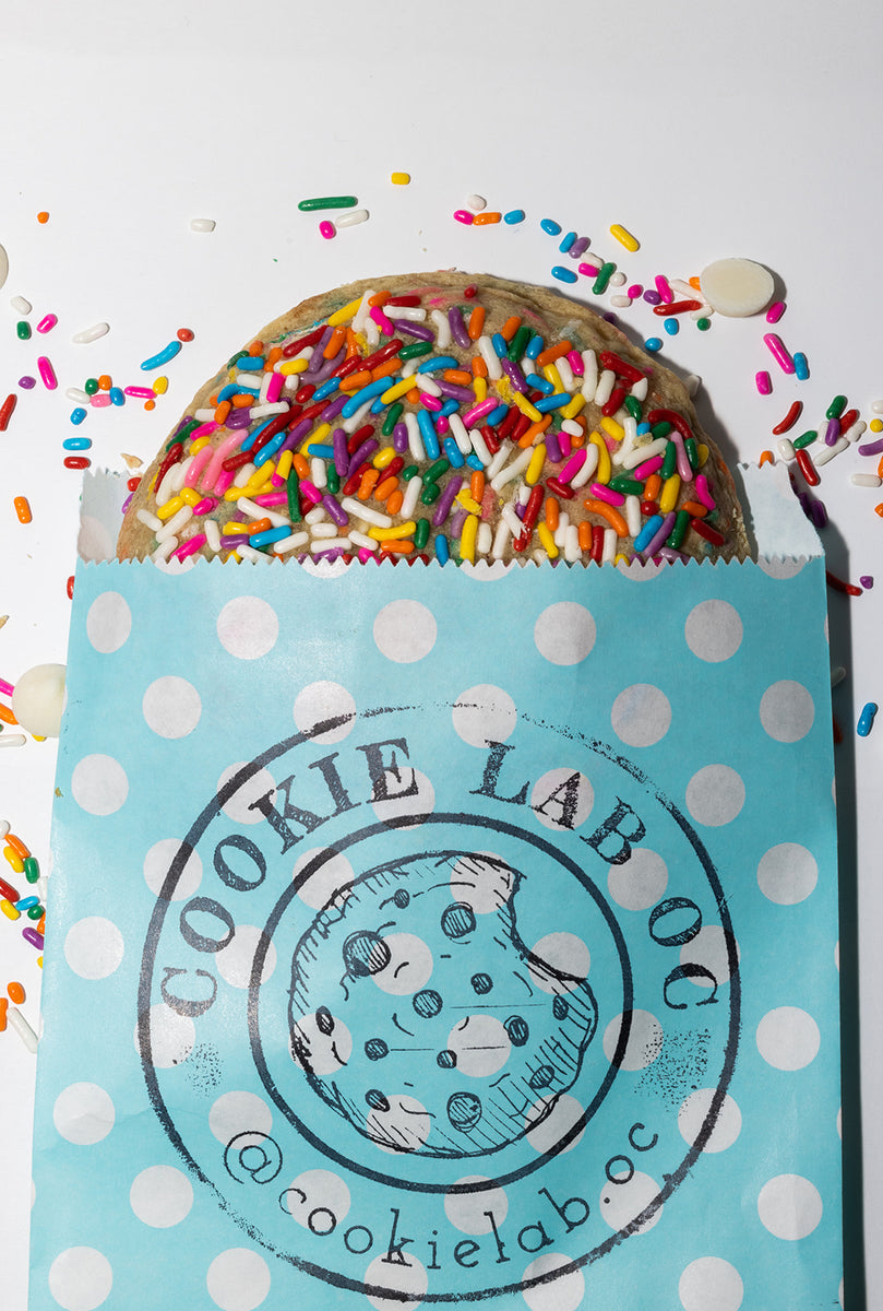 Vanilla Funfetti (4 ct.) GF – Cookie Lab OC